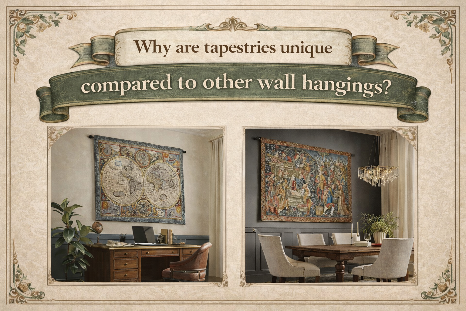What Is a Tapestry? Differences Between Tapestries & Other Hangings