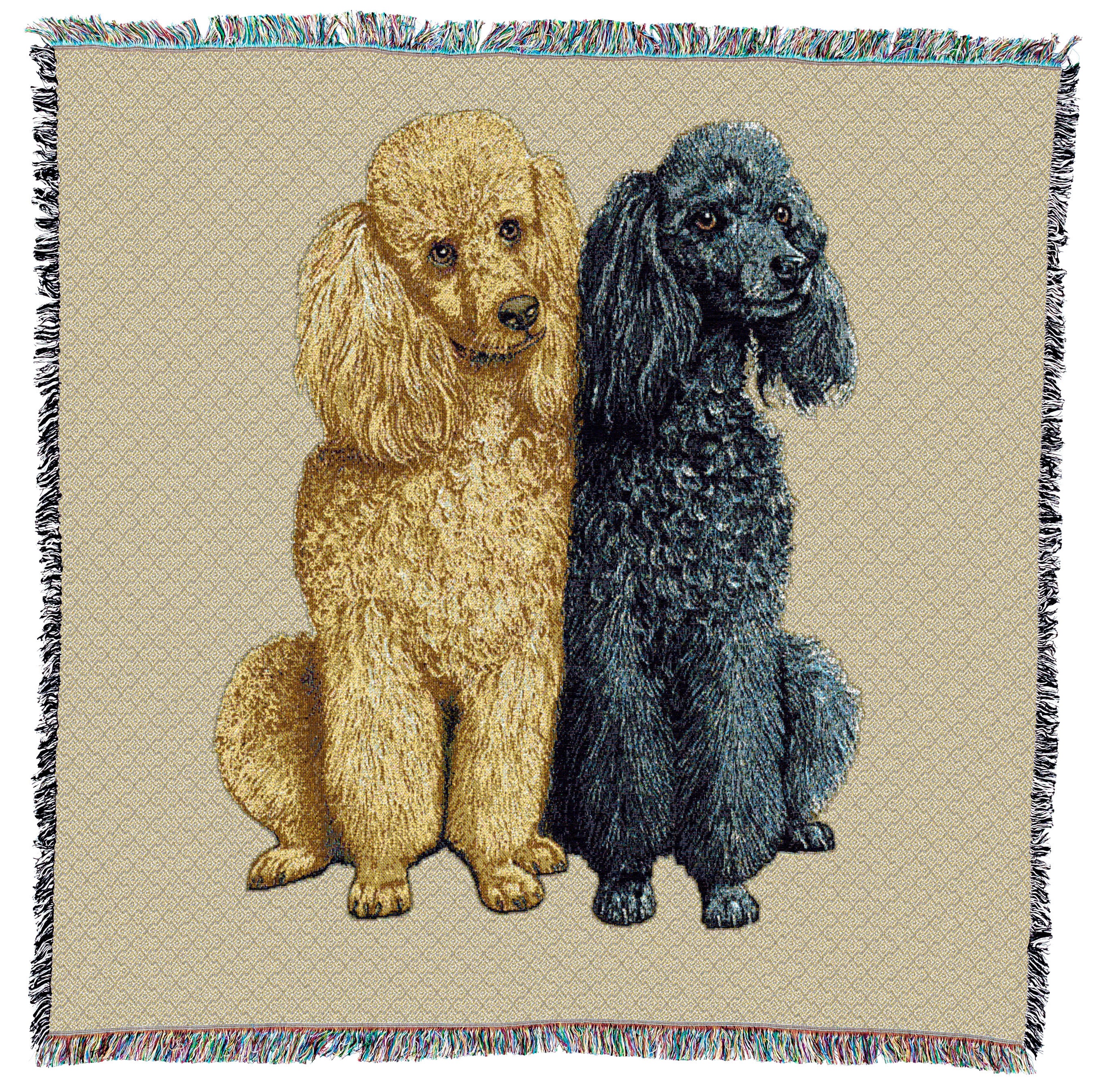 Shop Poodles Small Throw | Ideal for Dog-Inspired Décor – Quality ...