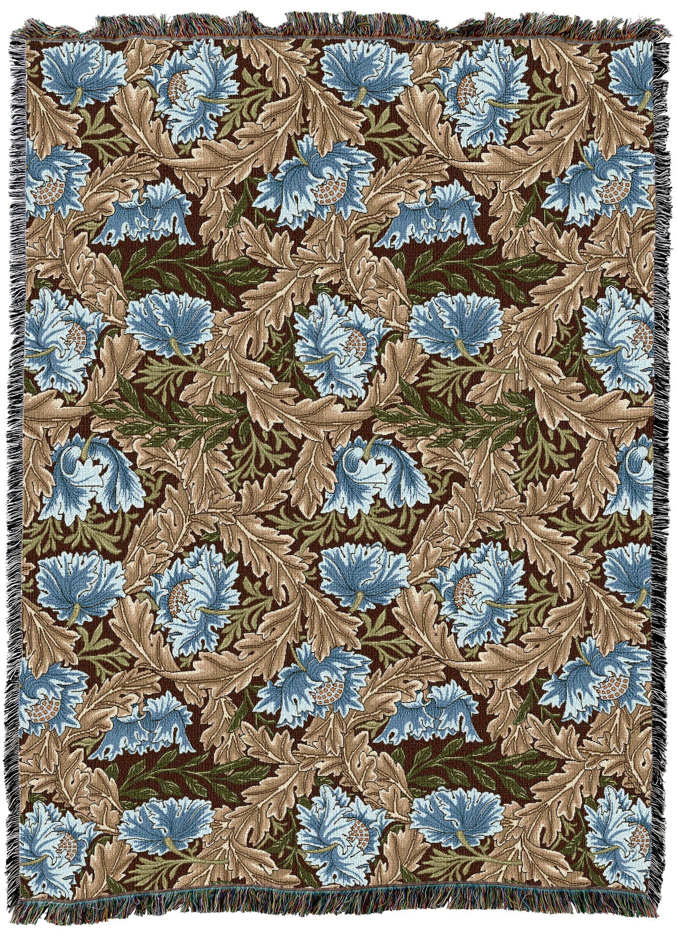 William Morris Wreath XL Throw – Quality Tapestries Inc.