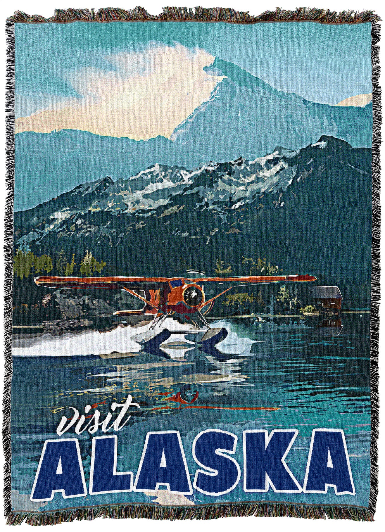 Shop Alaska Poster Throw |Experience the Beauty of the North – Quality ...