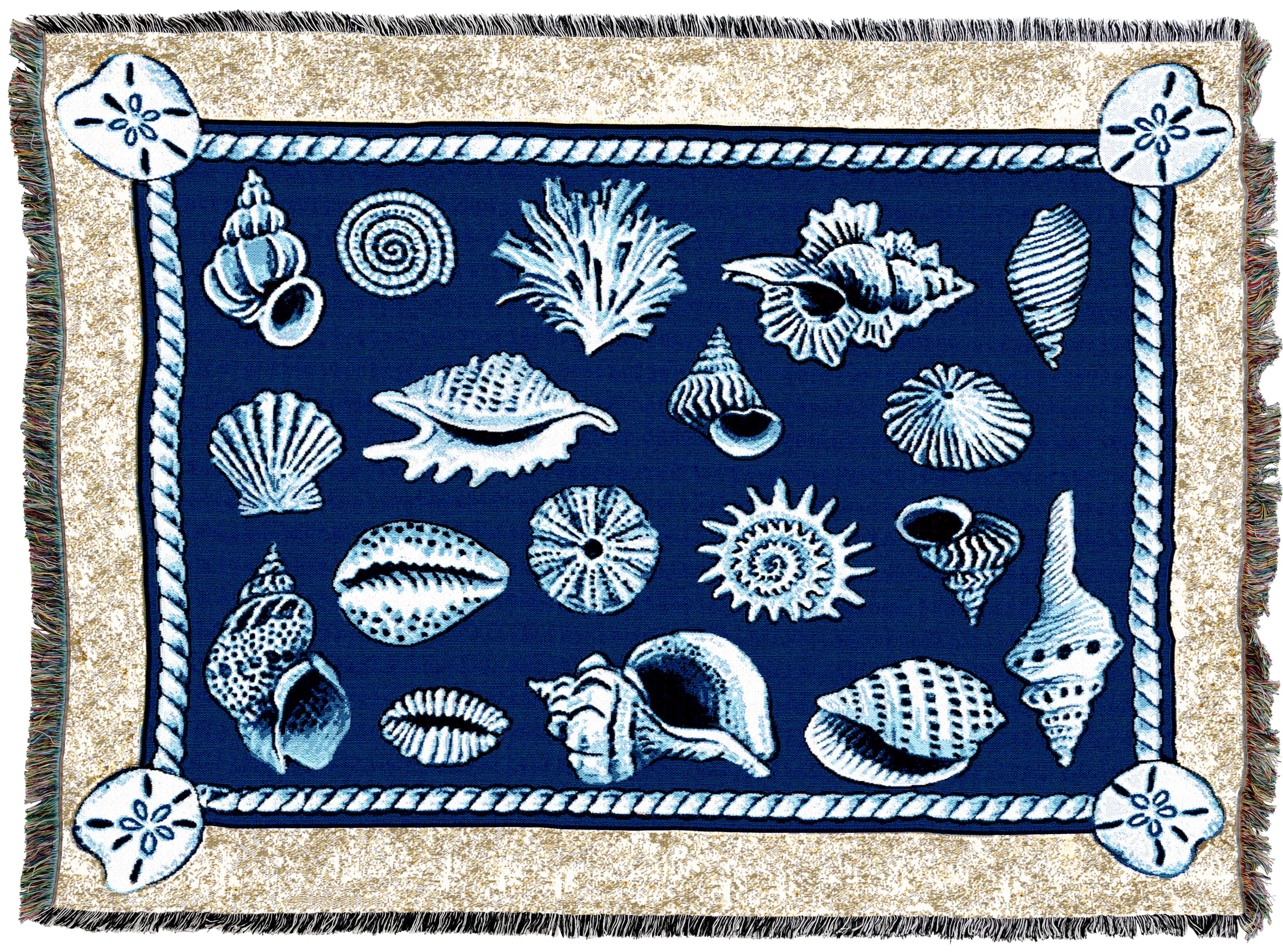 Shell Collection Throw